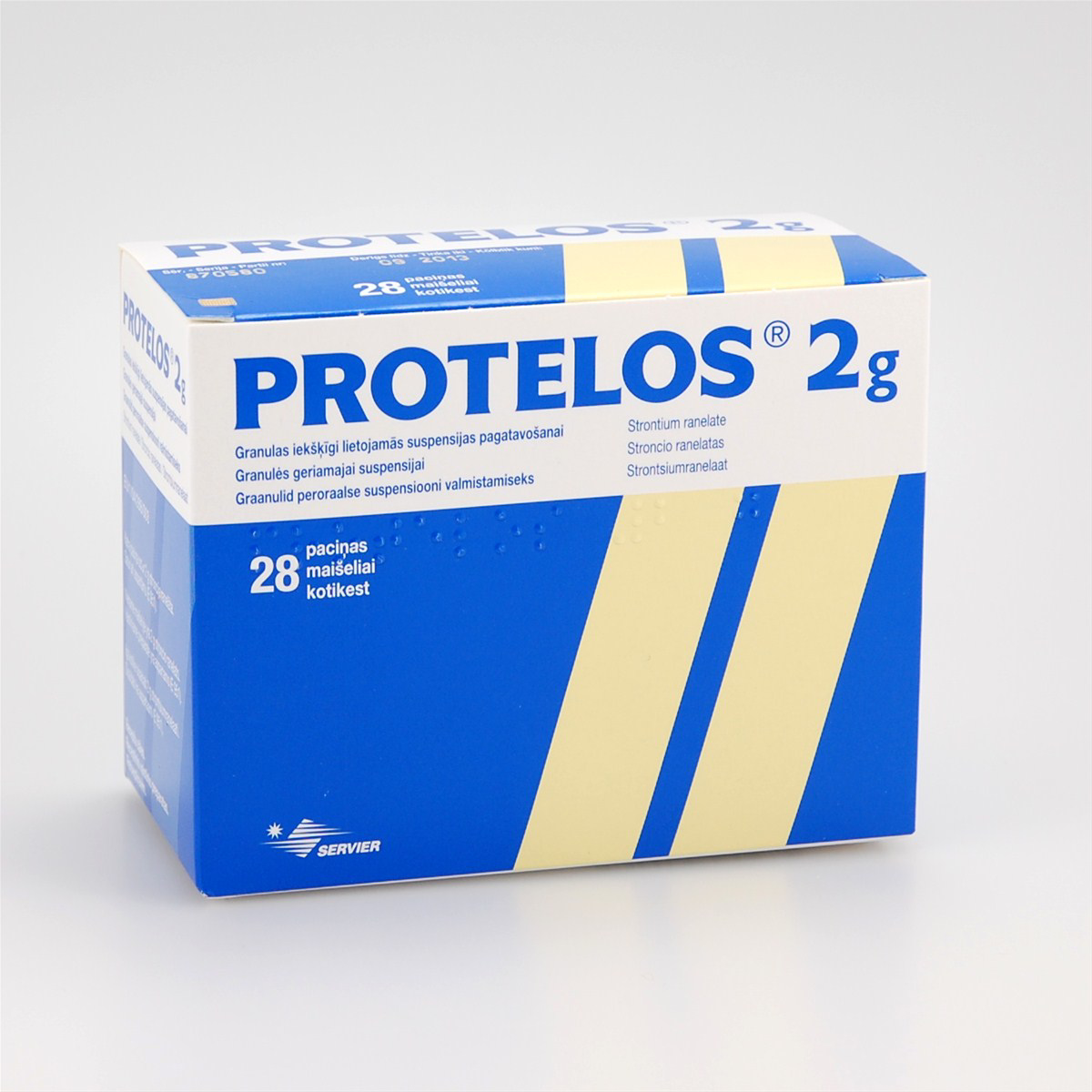 PROTELOS, 2 g, granulės geriamajai suspensijai, N28 | Gintarinė