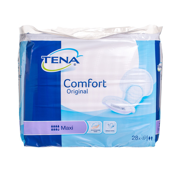 TENA COMFORT MAXI, anatominiai paketai, 28 vnt. | Gintarinė vaistinė