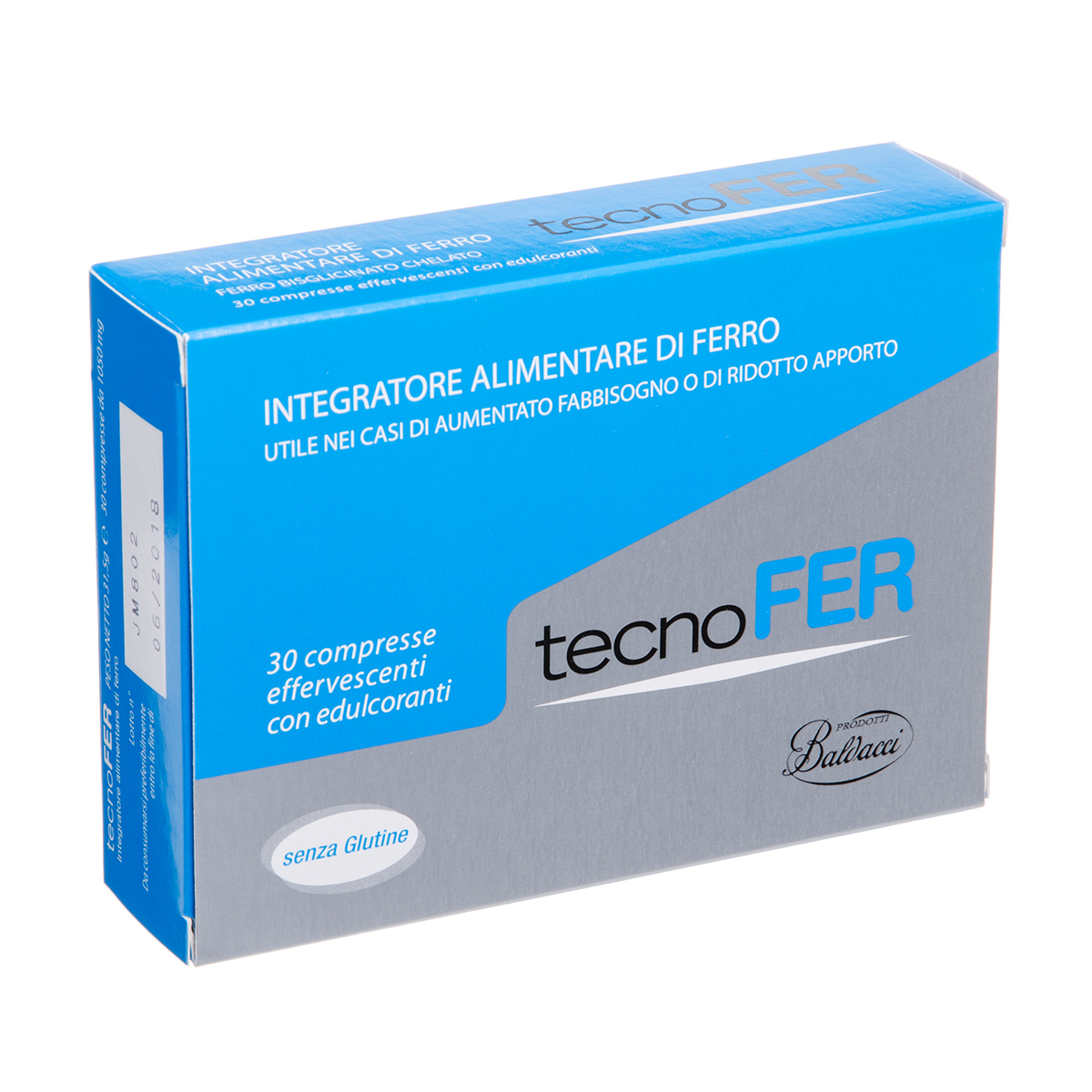 TECNOFER, 30 šnypščiųjų tablečių | Gintarinė