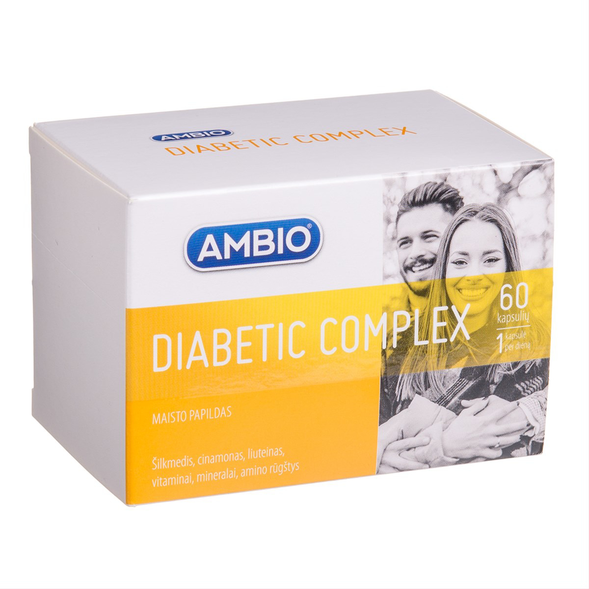 AMBIO DIABETIC COMPLEX, 60 kapsulių | Gintarinė