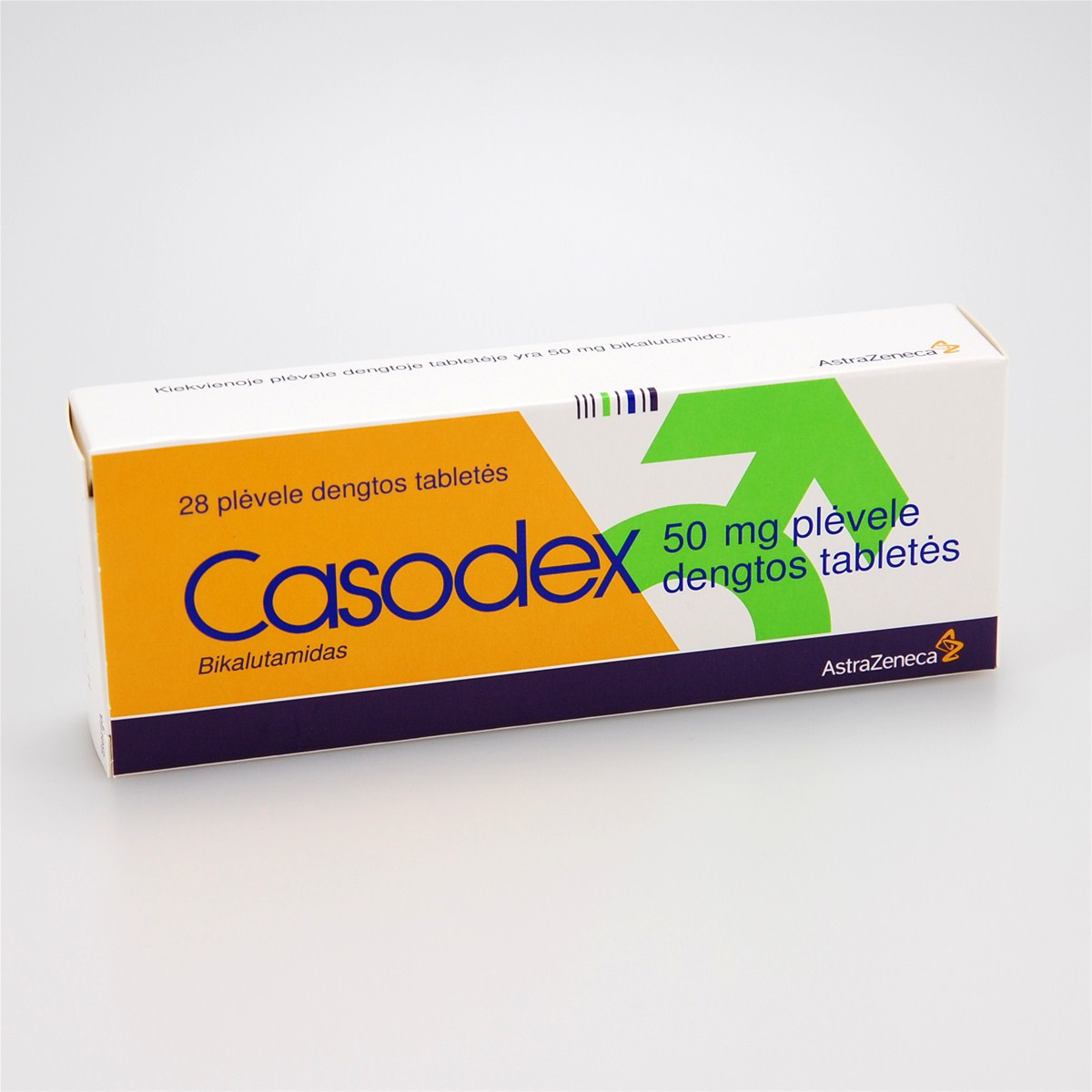 CASODEX, 50 mg, plėvele dengtos tabletės, N28 | Gintarinė