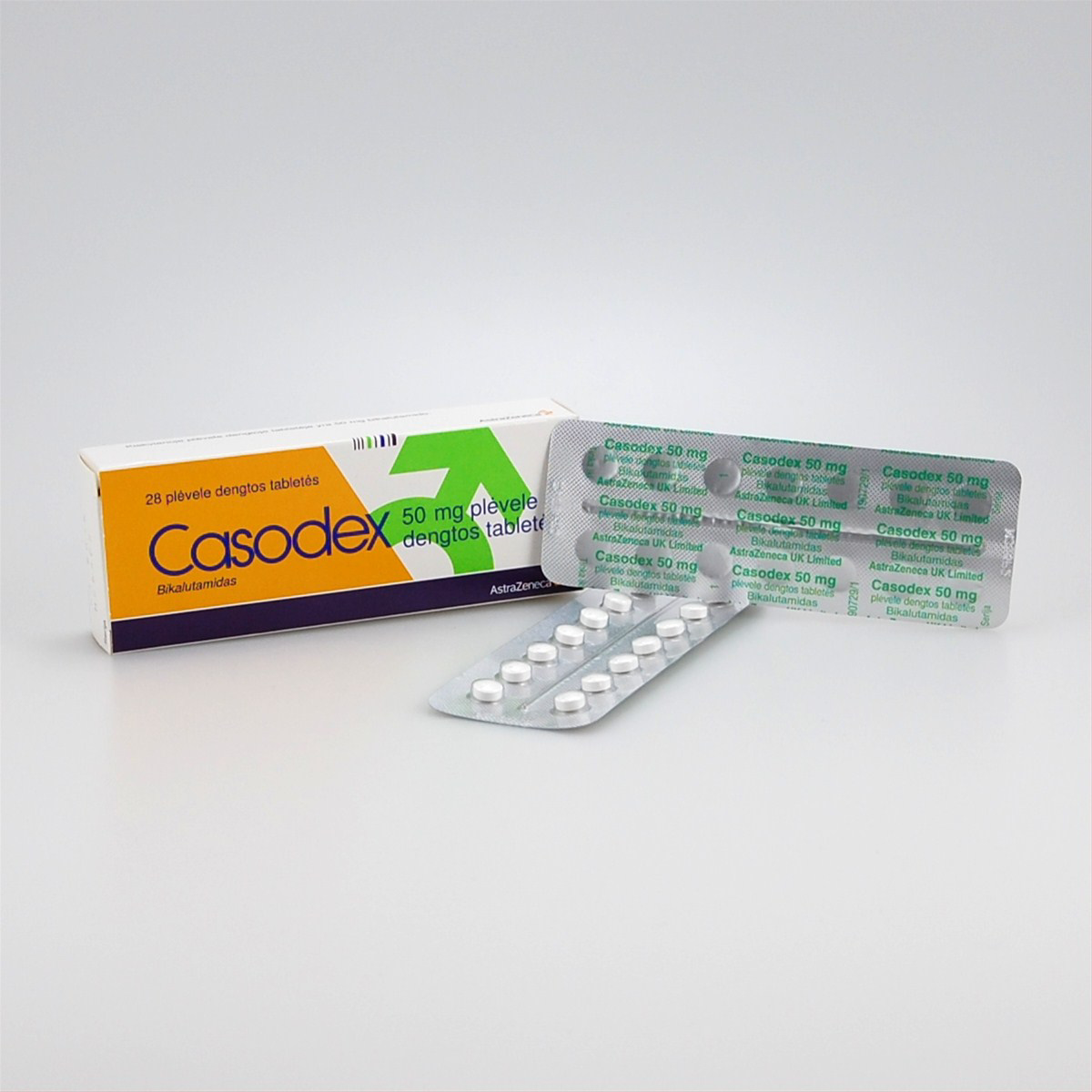 CASODEX, 50 mg, plėvele dengtos tabletės, N28 | Gintarinė