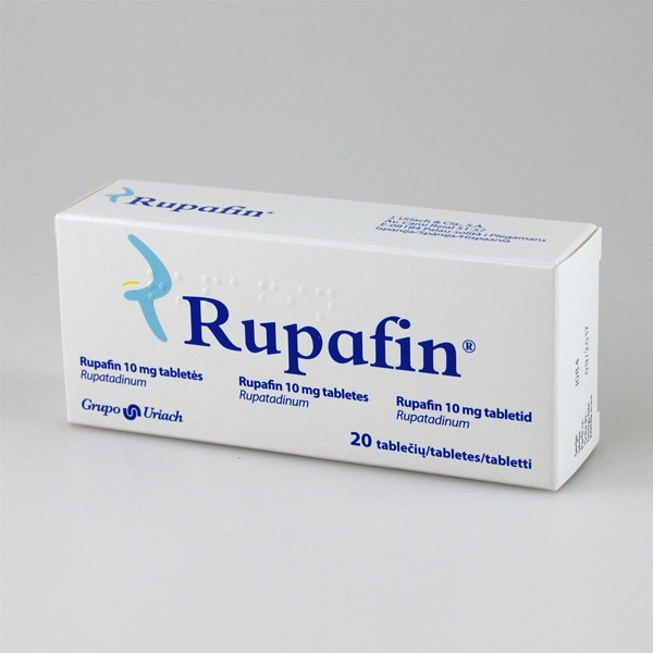 RUPAFIN, 10 mg, tabletės, N20 | Gintarinė vaistinė