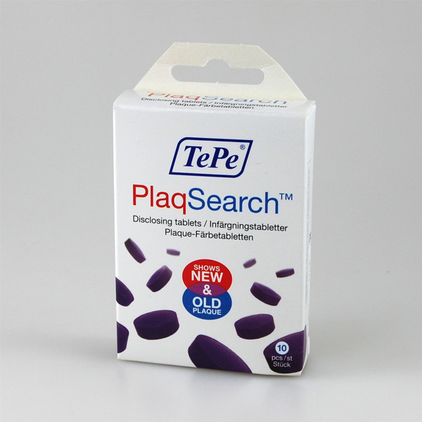 TEPE PLAQSEARCH, tabletės dantų apnašoms nustatyti, 10 tablečių ...