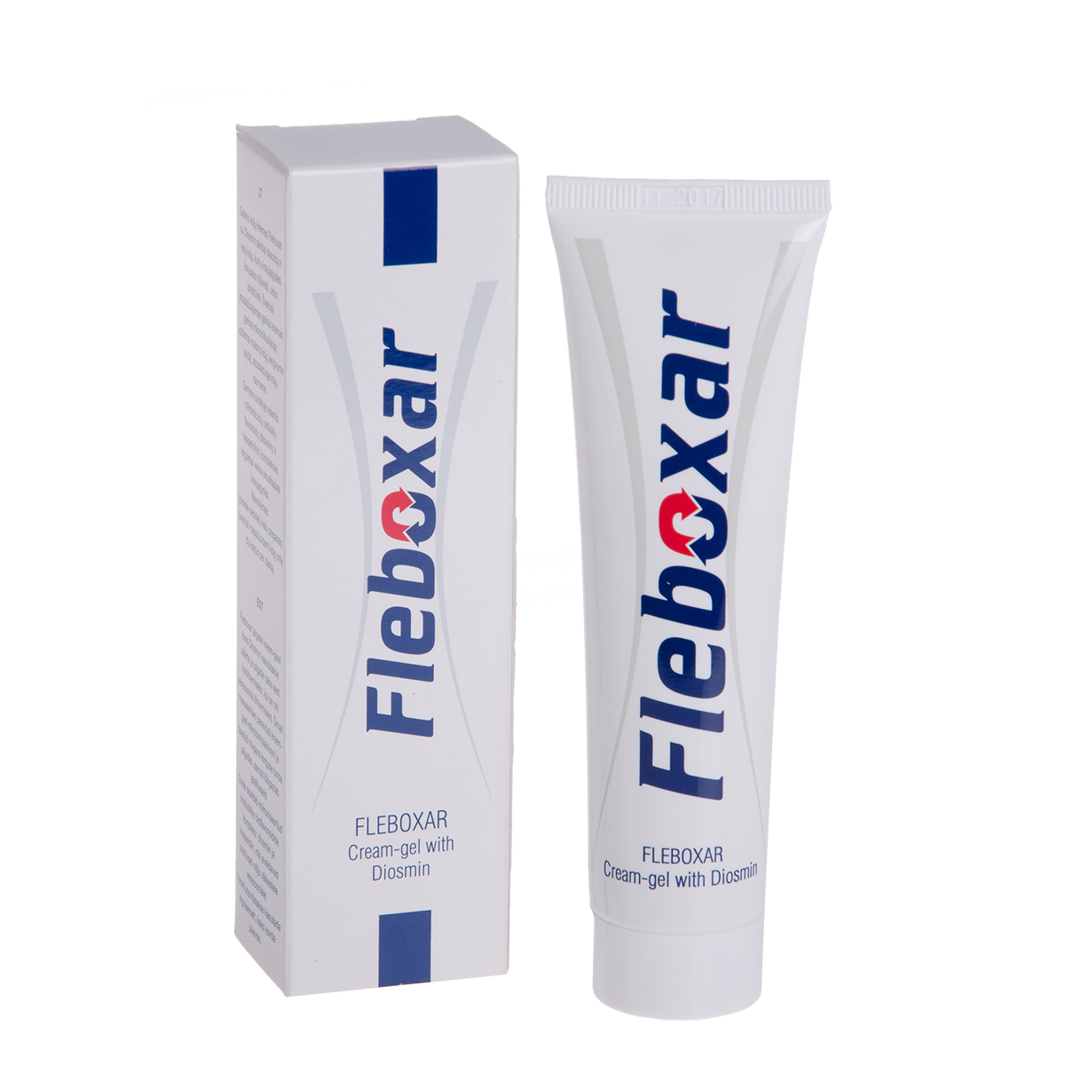 FLEBOXAR, gelinis kojų kremas su diosminu, 50 ml | Gintarinė