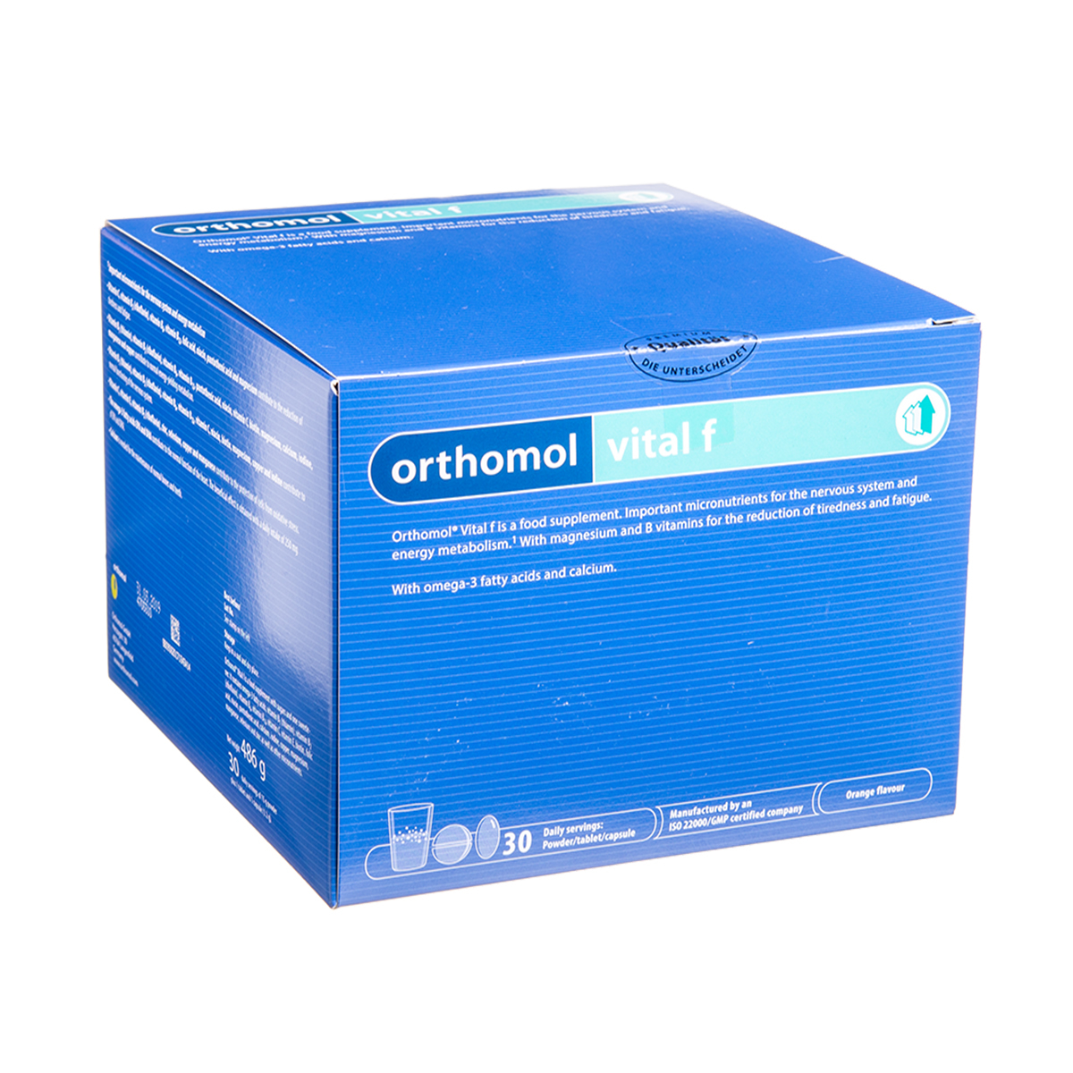 ORTHOMOL VITAL F, 30 dienos dozių | Gintarinė