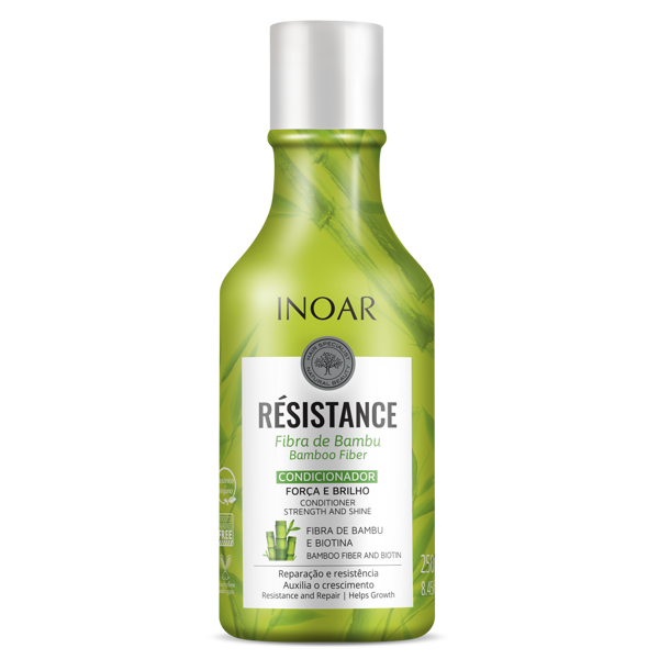INOAR Resistance Fibra de Bambu Conditioner - plaukus stiprinantis ...