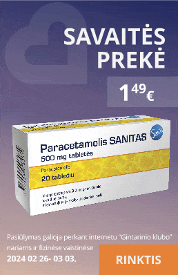 Vaistai internete | Gintarinė vaistinė