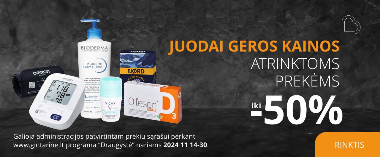 Vaistai internete | Gintarinė vaistinė