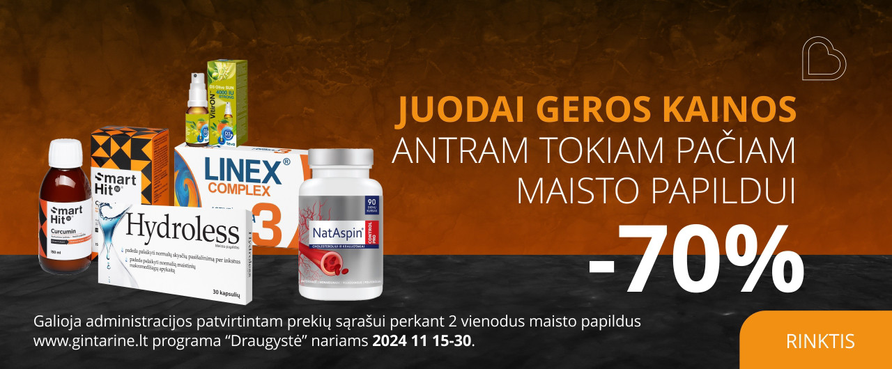 Vaistai internete | Gintarinė vaistinė