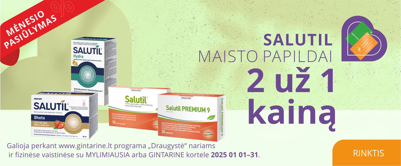 Vaistai internete | Gintarinė vaistinė