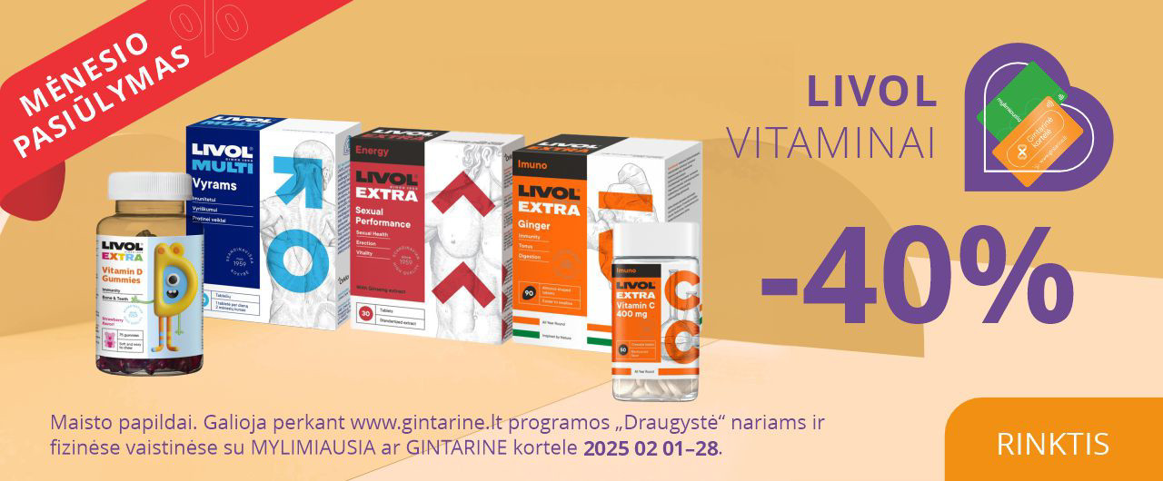 Vaistai internete | Gintarinė vaistinė