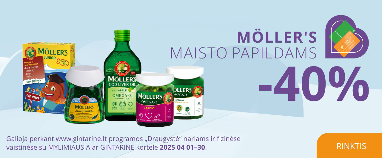 Vaistai internete | Gintarinė vaistinė