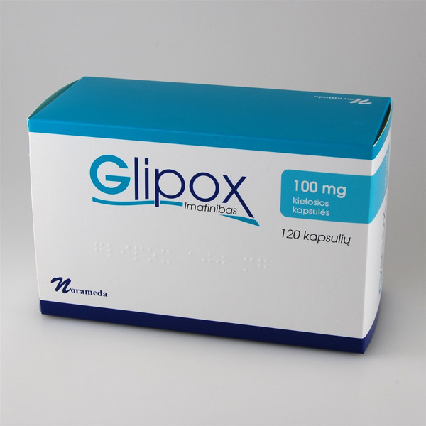 GLIPOX, 100 mg, kietosios kapsulės, N120 | Gintarinė vaistinė